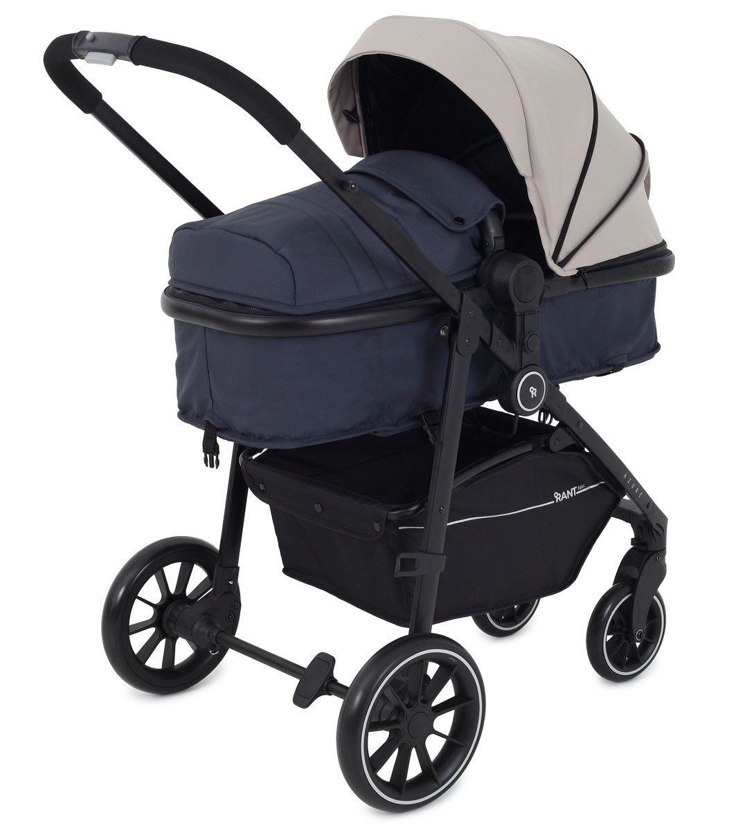 Детская коляска трансформер Rant basic Azure Beige