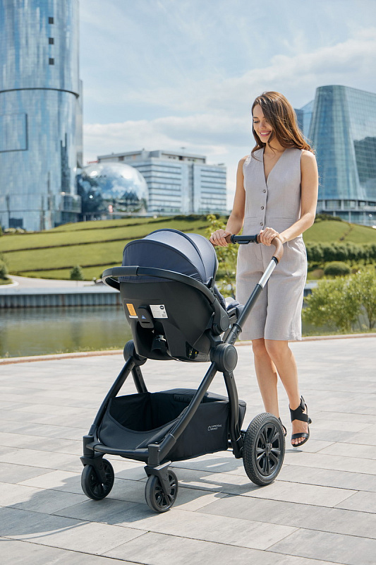 Детская коляска Happy Baby Mommer Pro 3 в 1 Black